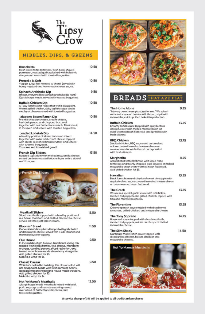 Dine – The Tipsy Crow – Gaslamp Quarter, San Diego, CA